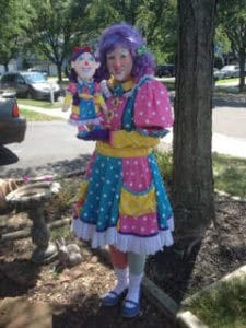 Jill & Her Custom Clown Plushie | Budsies Custom Gifts Blog