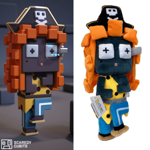 Scaredy Cubits NFT Plush Toy | Budsies