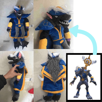 Custom World of Warcraft Plushies